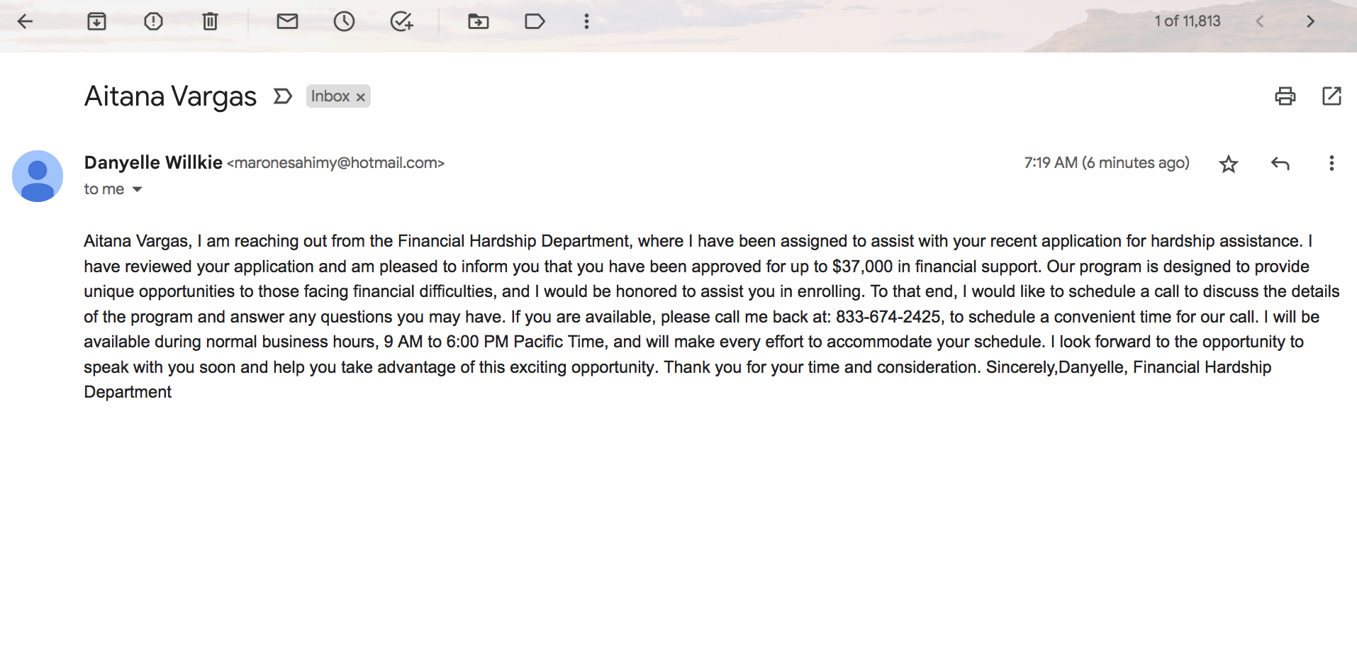 Beware of the Financial Hardship Scams - Investor News